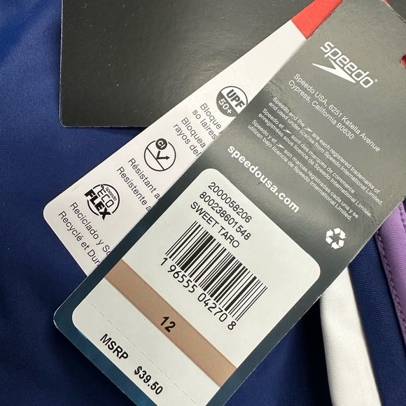 Speedo | Swim | Speedo Girls Swimsuit One Piece Infinity Splice Thick ...